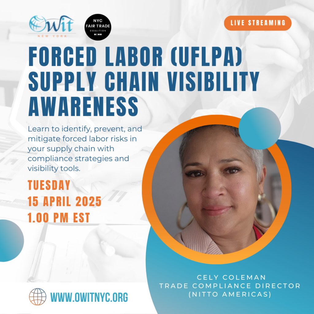 Forced Labor (UFLPA) Supply Chain Visibility Awareness – OWIT International